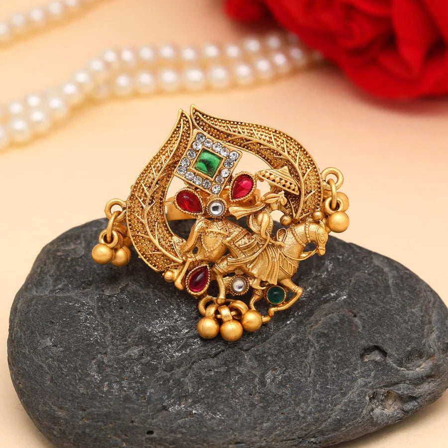 Rajwadi Rings Wholesale - Authentic Ethnic Jewelry | EIndiaWholesale ...
