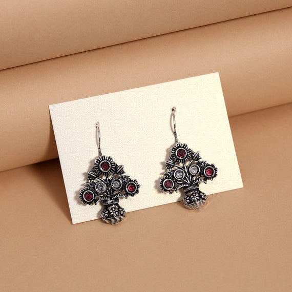 Oxidised earrings near me store